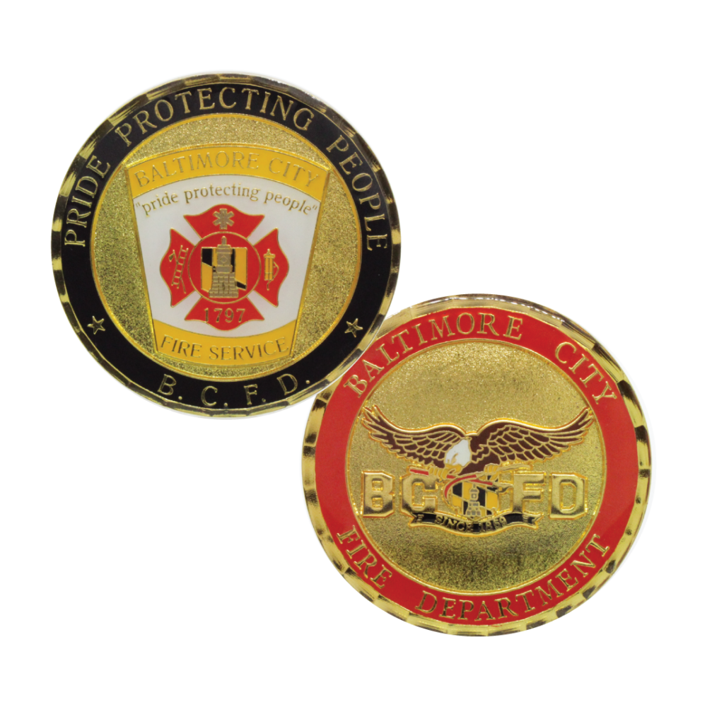 Police, Firefighter, Fire Department & Custom Challenge Coins For Sale