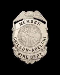 Police Badges & Fire Department Badges With Eagle [Irvin Hahn]