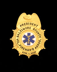 Police Badges | Fire Department Badges With Eagle | Irvin Hahn