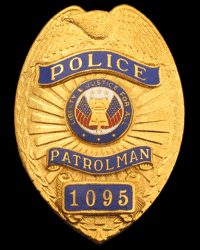 Police Badges & Fire Department Badges With Eagle [Irvin Hahn]