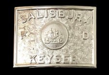 Custom Belt Buckles | Fire Department Buckle | Irvin Hahn