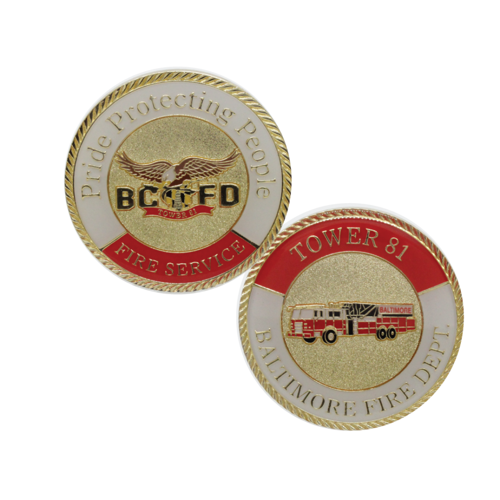 Police, Firefighter, Fire Department & Custom Challenge Coins For Sale