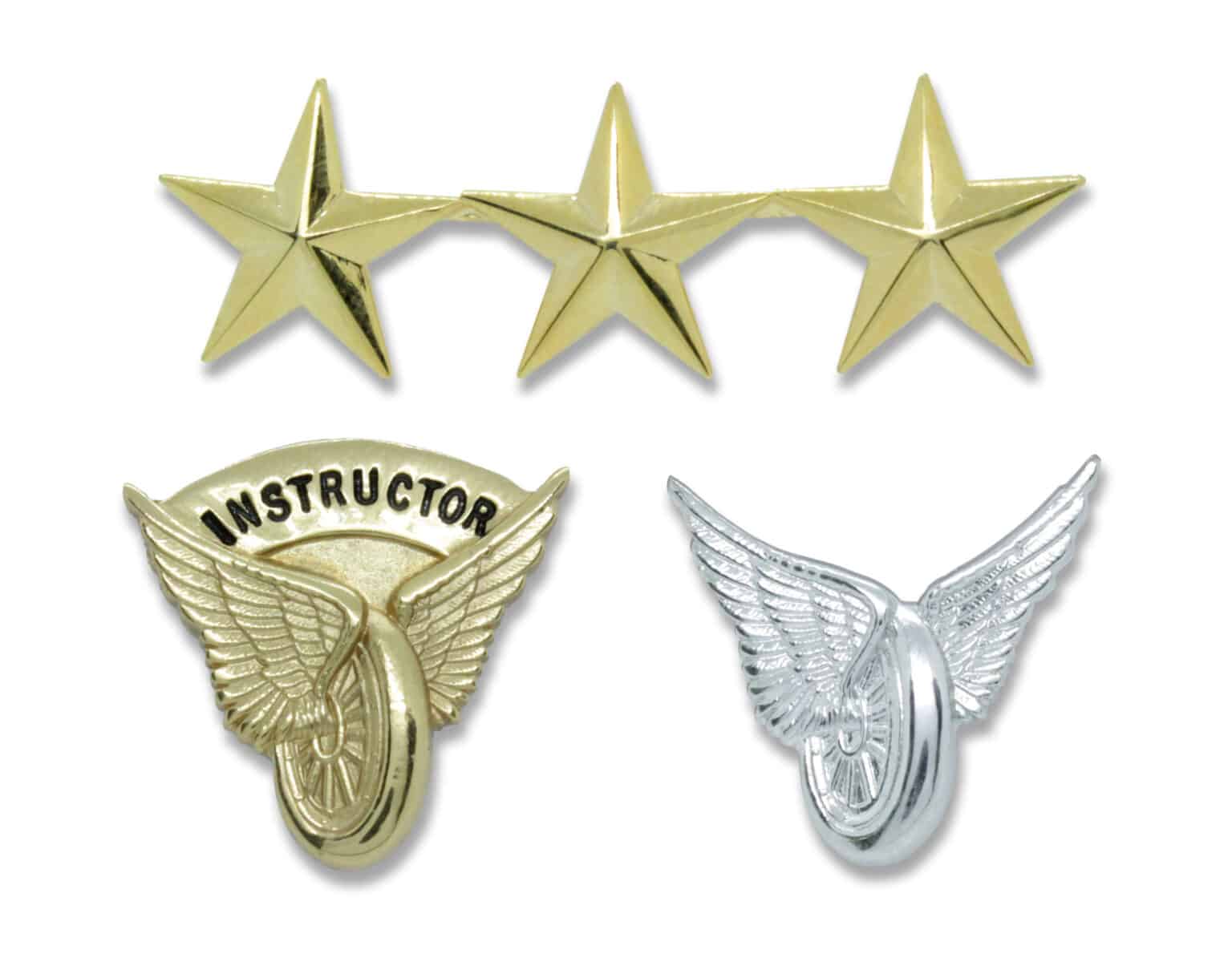 Police Rank Insignia Pins | insignia badge | Irvin Hahn